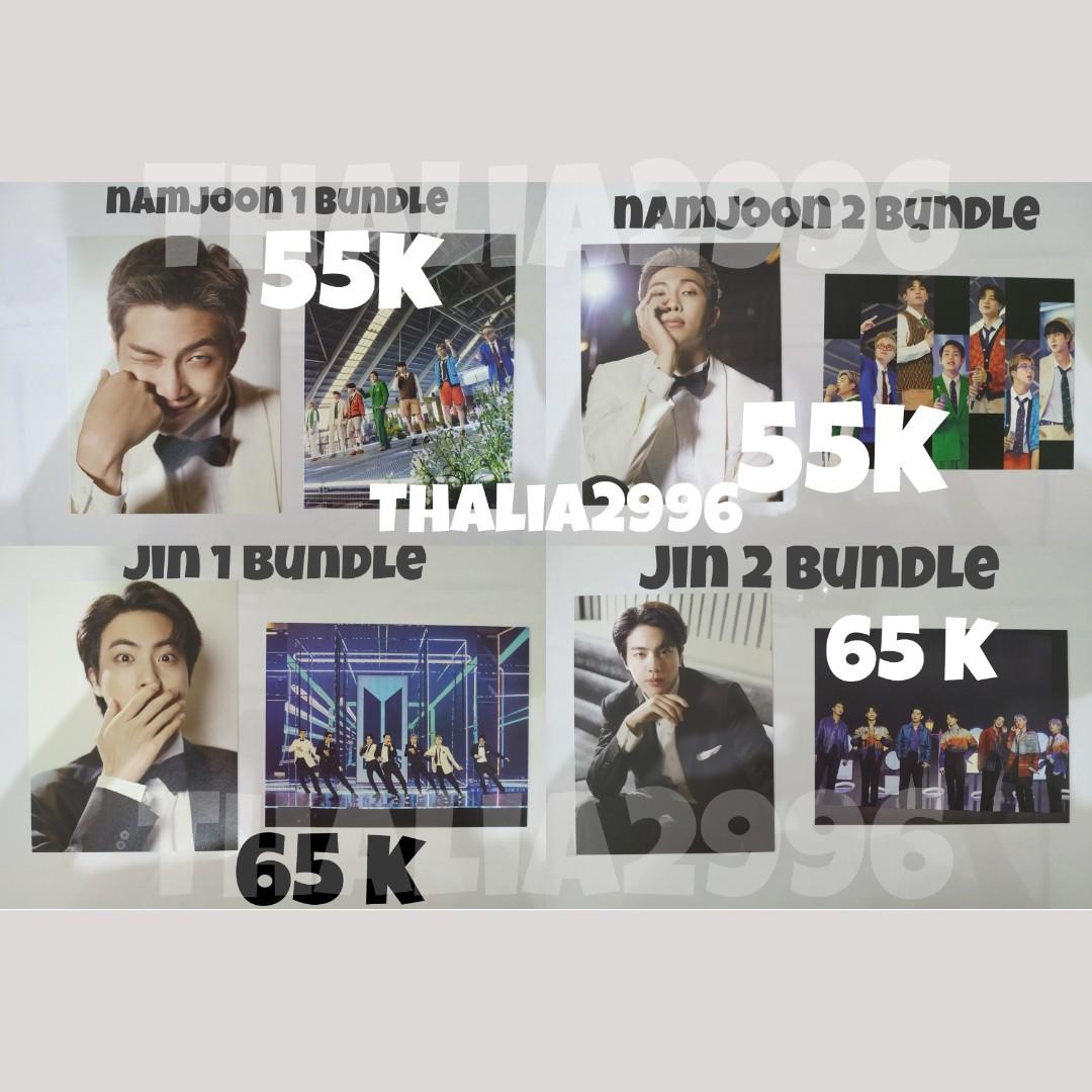 OPEN SHARING BTS TMA The Fact Photobook 2021 Postcard Bromides Poster ...