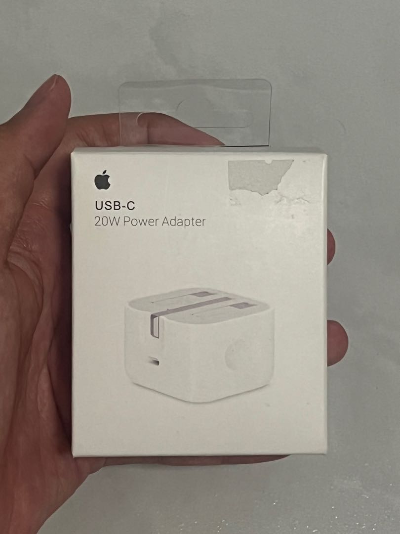 Apple 20W USB-C Power Adapter (folding pins), Mobile Phones & Gadgets ...