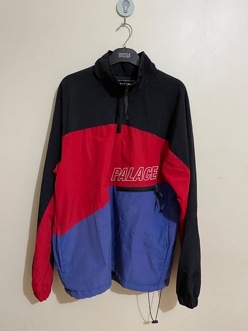 Palace half-zip windbreaker, Men's Fashion, Coats, Jackets and ...