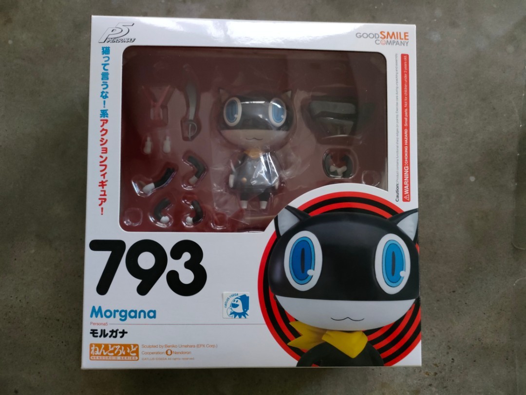 Persona 5 Morgana Nendoroid 793, Hobbies & Toys, Toys & Games on Carousell