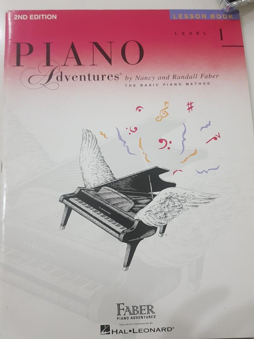 Piano Adventures Level 1 Lesson Book, Hobbies & Toys, Books & Magazines ...