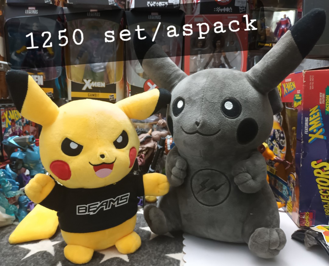 PIKACHU POKEMON x FRAGMENT x BEAMS, Hobbies & Toys, Toys & Games on ...