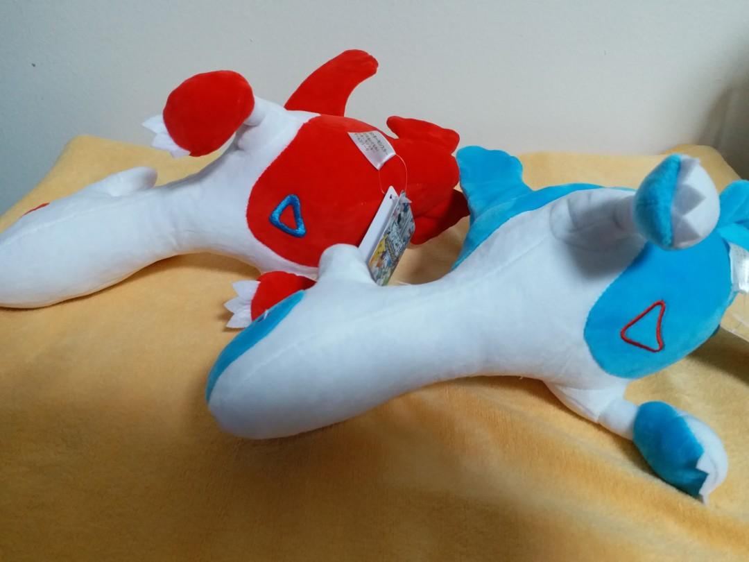 Pokemon Latias Latios Plush, Hobbies & Toys, Toys & Games on Carousell