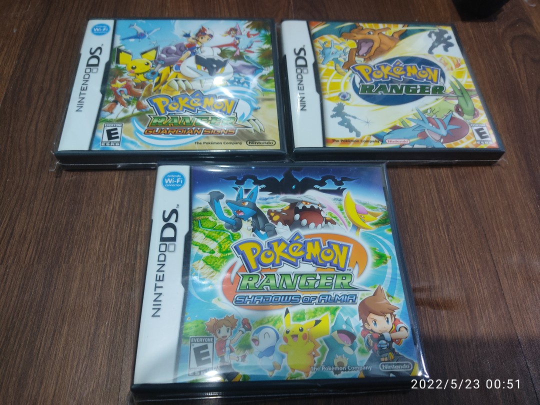 Pokemon Ranger Ds Collection, Video Gaming, Video Games, Nintendo on ...