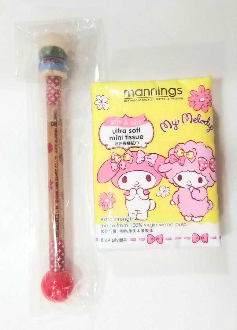 Pokopon Diary 狸貓 浣熊日記 Sanrio 1988年 全新正版 絕版 收藏品 日本製 Made in Japan 公仔 原子筆 ...