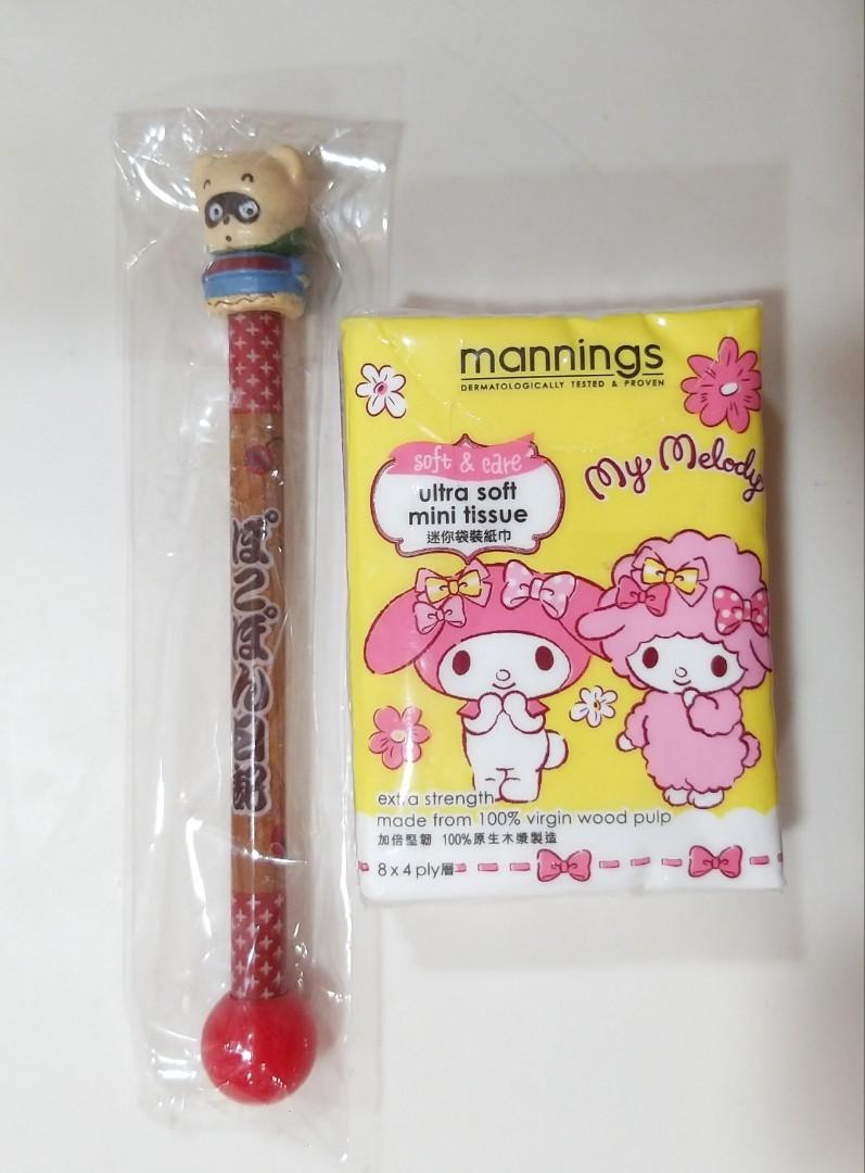 Pokopon Diary 狸貓 浣熊日記 Sanrio 1988年 全新正版 絕版 收藏品 日本製 Made in Japan 公仔 原子筆 ...