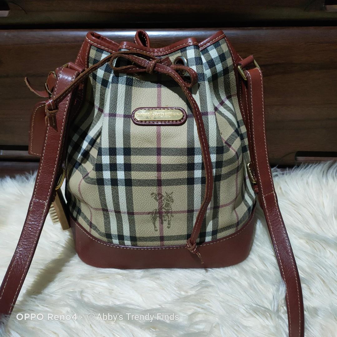 Polo Santa Roberta Bucket Bag, Luxury, Bags & Wallets on Carousell