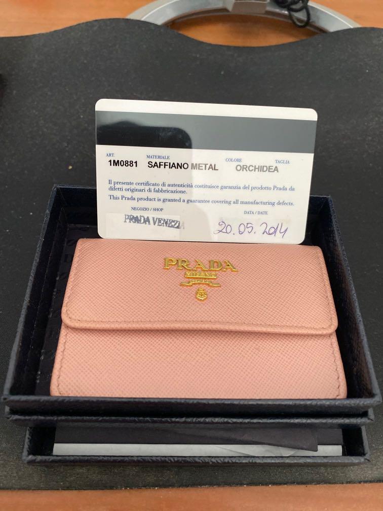 Prada card holder, Women's Fashion, Bags & Wallets, Wallets & Card ...