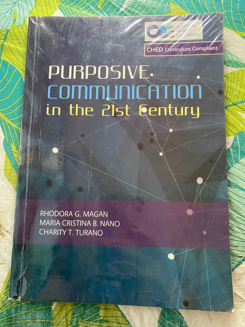 Purposive Communication in the 21st Century, Hobbies & Toys, Books ...
