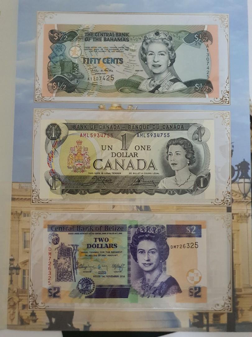 Queen Elizabeth II Banknotes Magazine!!!, Hobbies & Toys, Memorabilia ...