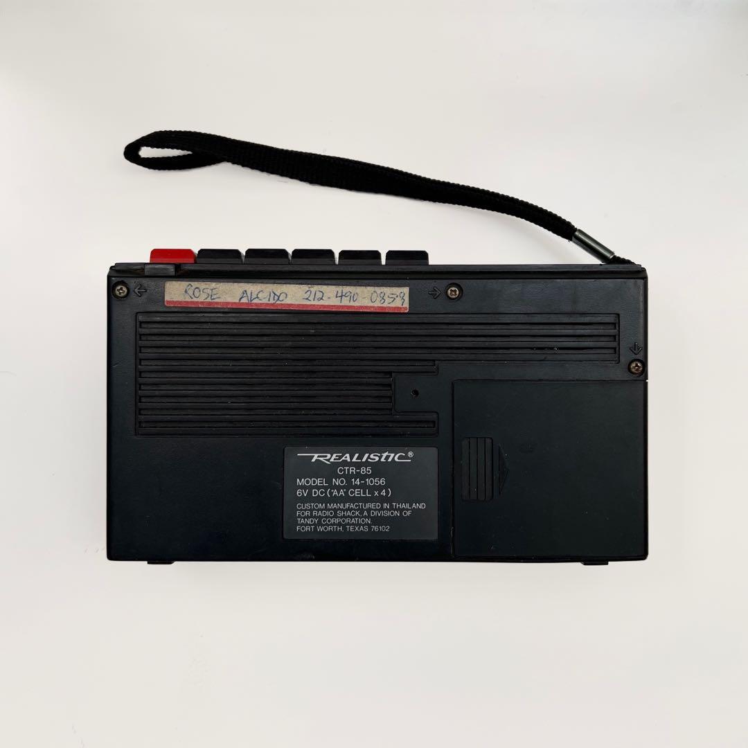 Realistic CTR-85 Walkman Cassette Player Recordee, Hobbies & Toys ...