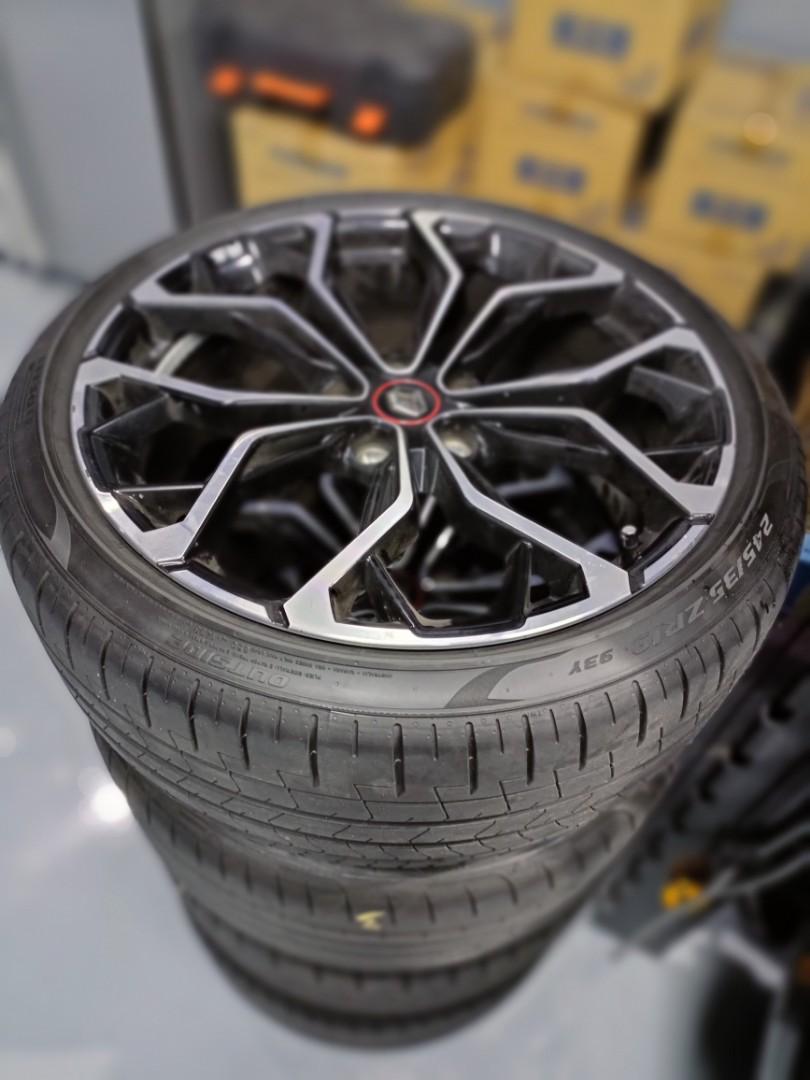 RENAULT MEGANE RS MK4 Stock Rims with Tyres, Car Accessories, Tyres ...