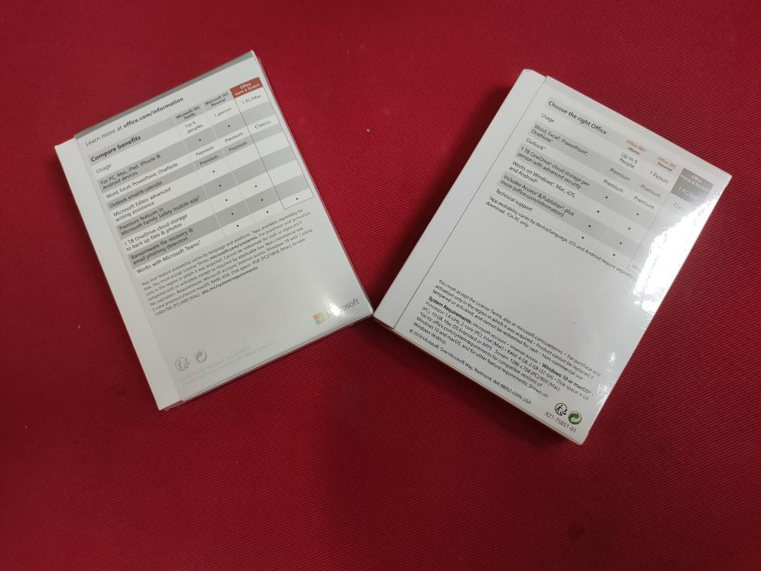 Box Retail Pack Microsoft Ms Office Home and Student 2019/2021 for ...