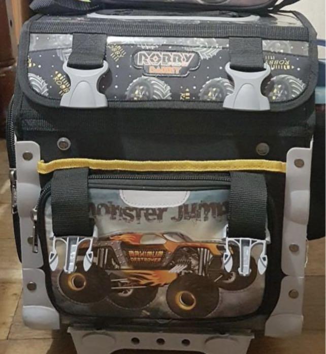 Robby Rabbit Monster kids travel trolley bag, Hobbies & Toys ...