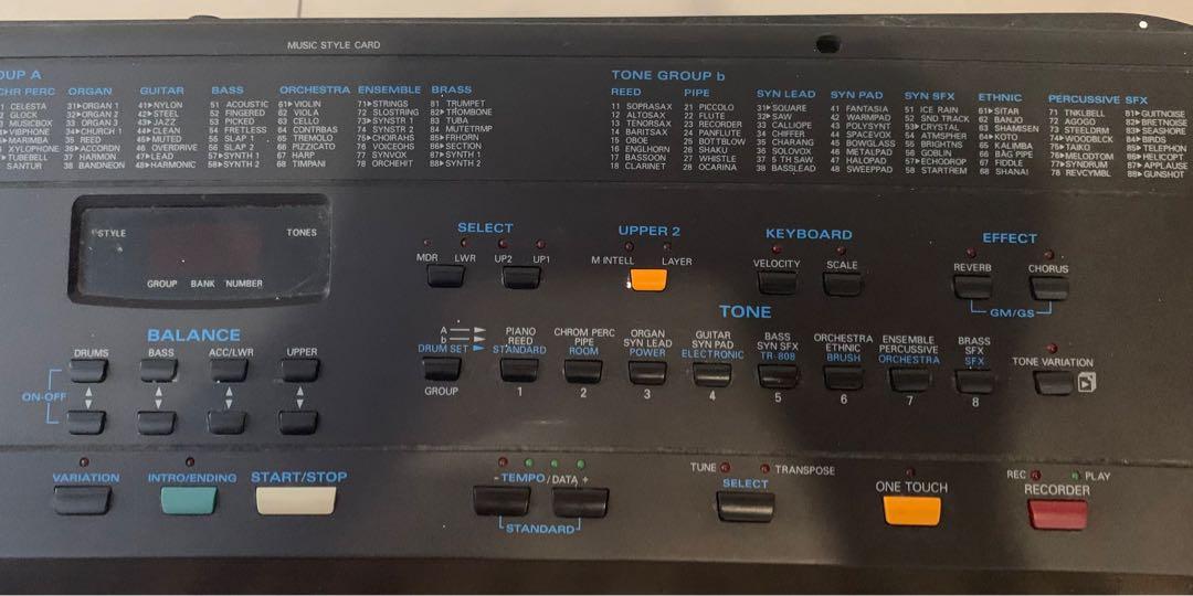 Roland Electronic Keyboard E38, Hobbies & Toys, Music & Media, Musical ...