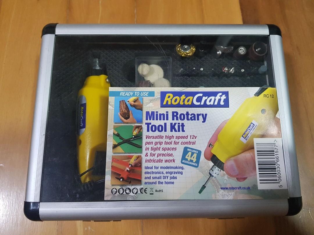 Rotacraft mini rotary tool kit, Hobbies & Toys, Stationery & Craft ...