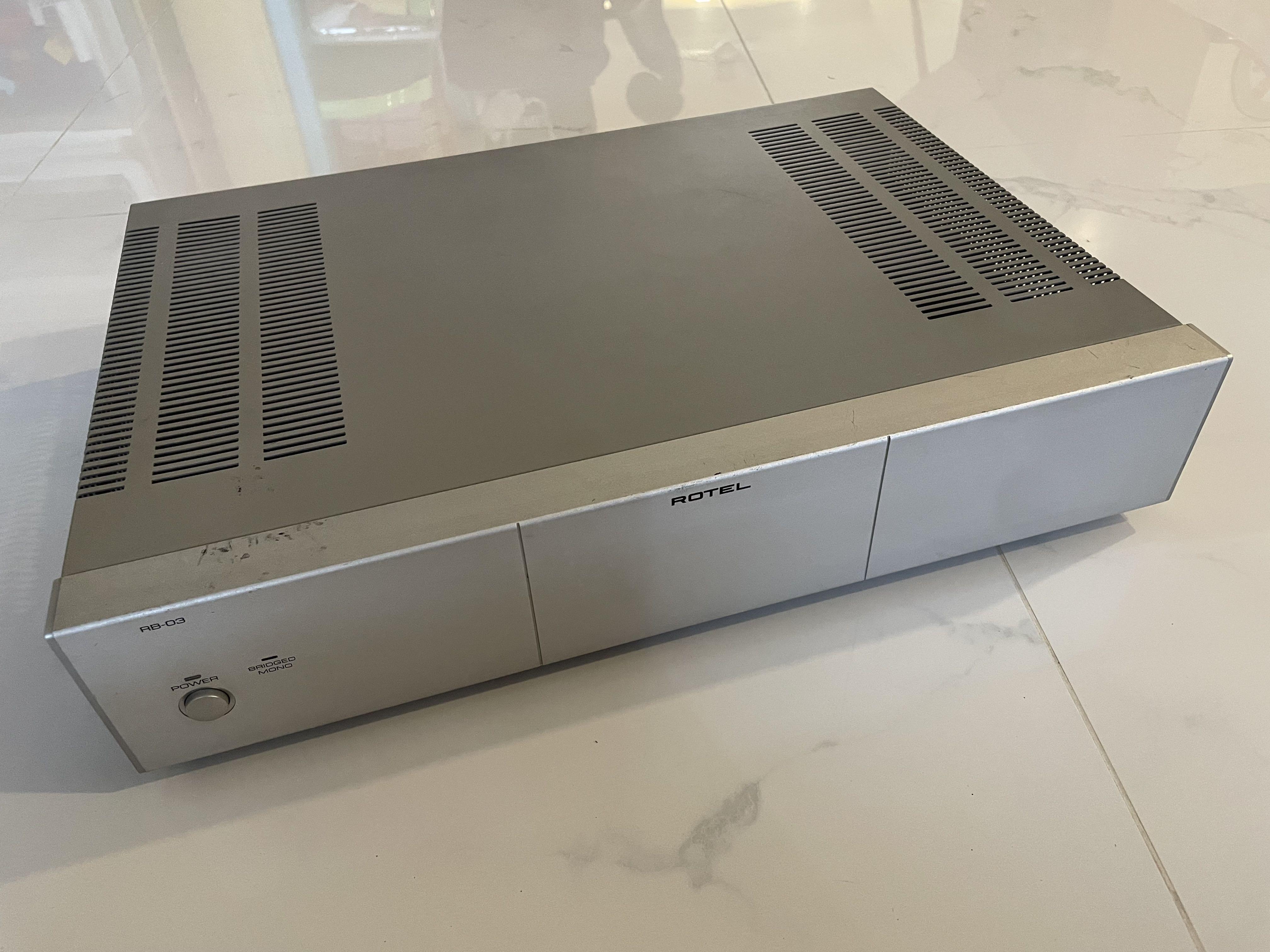 Rotel RB-03 Power Amplifier, Audio, Soundbars, Speakers & Amplifiers on ...