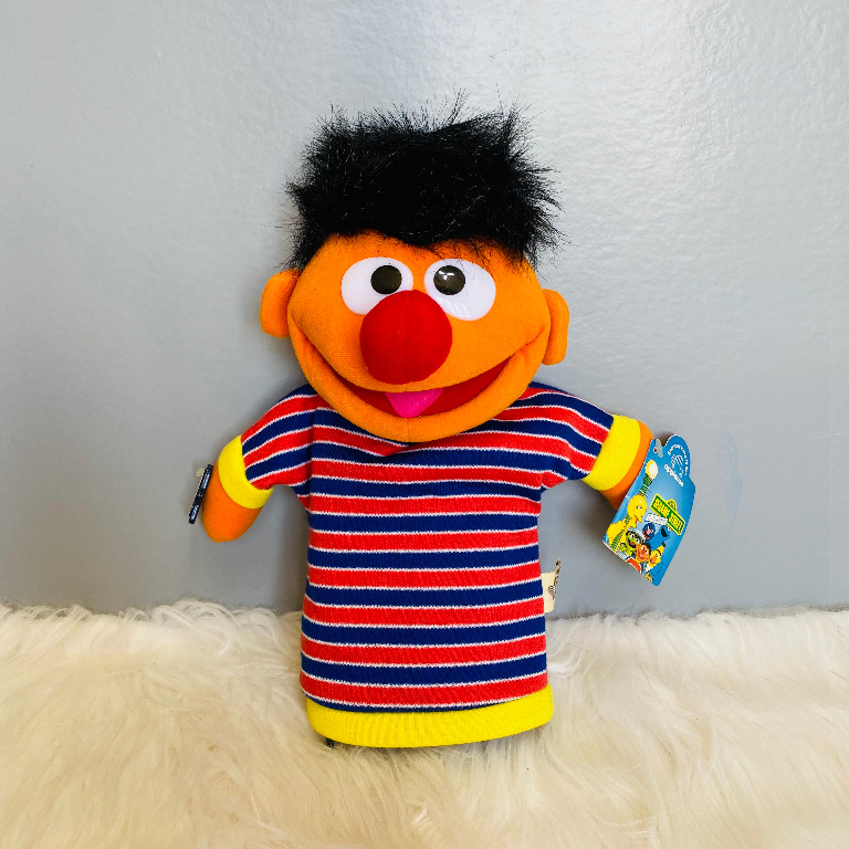 Sesame Street Ernie Hand Puppet, Hobbies & Toys, Memorabilia ...