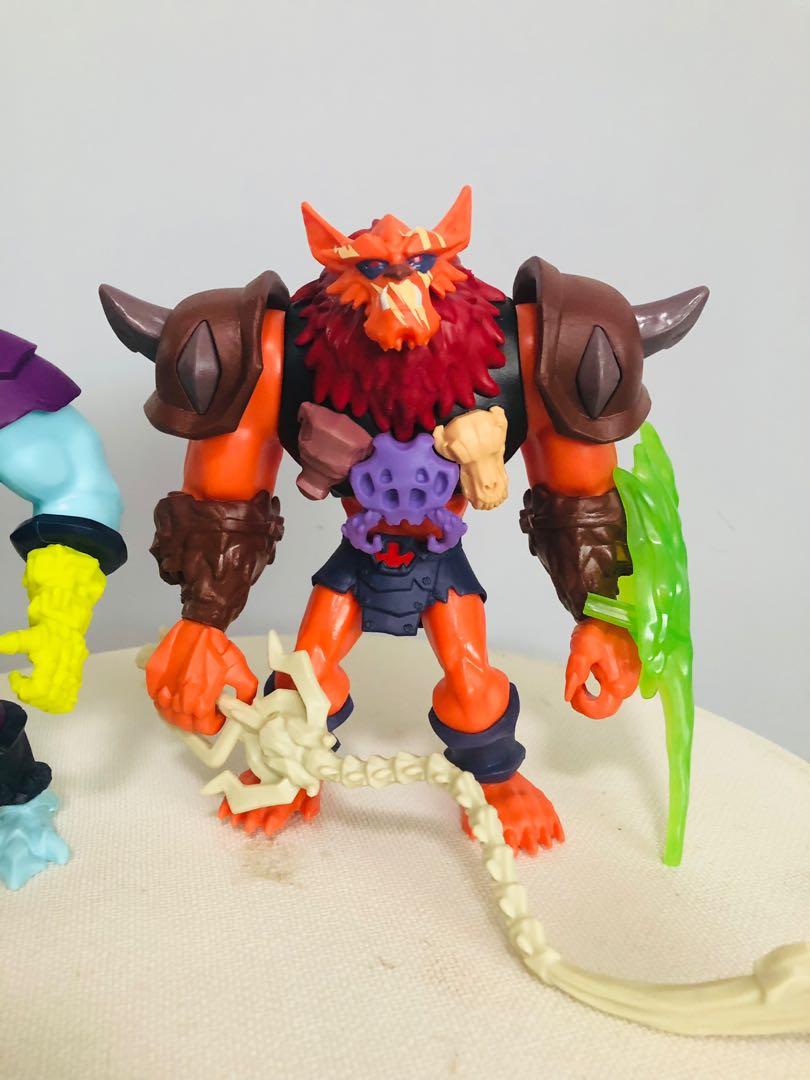 (SET) MOTU animated Netflix Skeletor and Beast Man, Hobbies & Toys ...