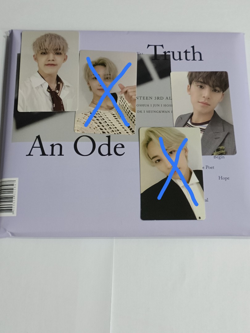 seventeen An Ode cards, Everything Else on Carousell