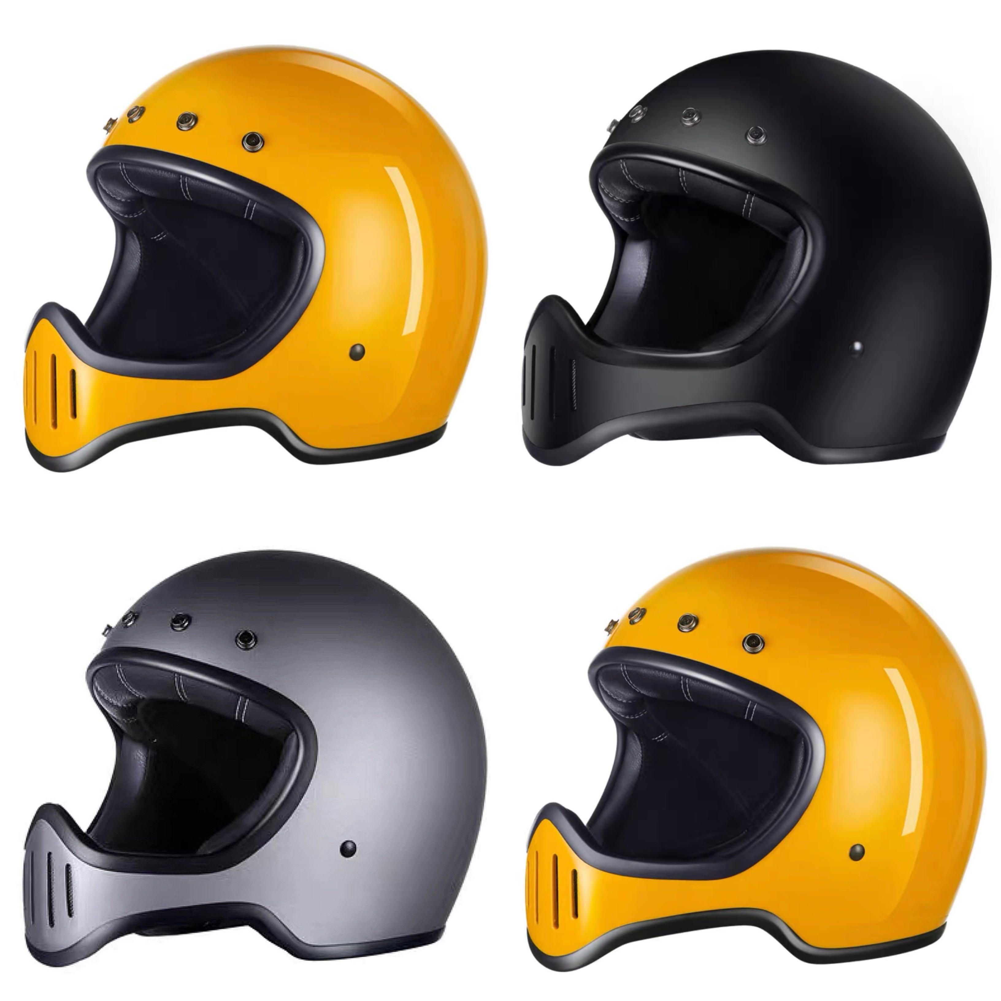 Several Colours Vent Chopper Full Face Motorcycle Helmet Full Face ...