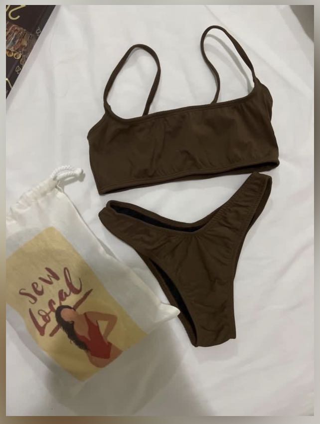 SEW LOCAL bikini DARCY (pad removed), Women's Fashion, Swimwear ...