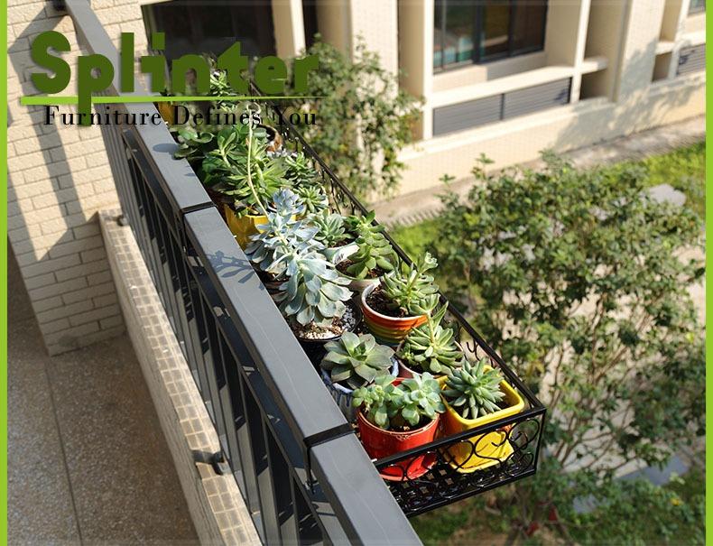 *SG Stock* Flowerpot Hanging Metal Rack Garden Gardening Plants Fence ...