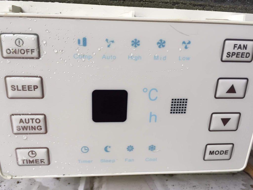 SHARP 2HP REMOTE WINDOW TYPE AIRCON, NON INVERTER, TV & Home Appliances ...