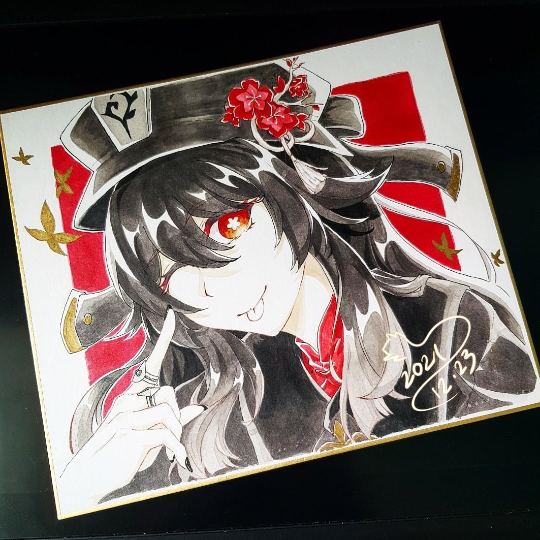 Shikishi Art Commission (Genshin Impact/Bungou Stray Dogs/Haikyuu/Tears ...