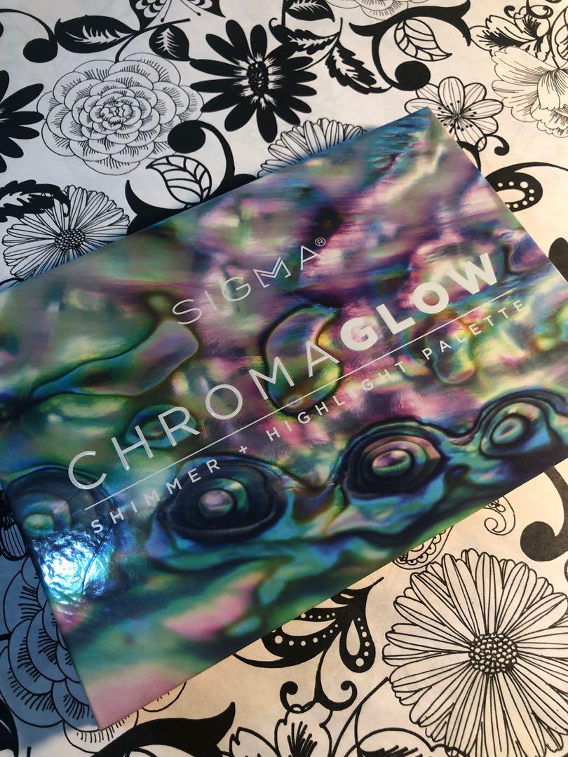 Sigma Chroma Glow Highlighter Palette, Beauty & Personal Care, Face ...