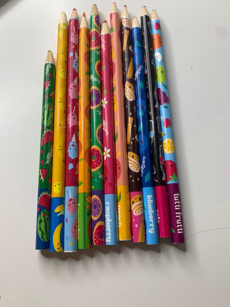 Smelly pencils smiggle, Hobbies & Toys, Stationery & Craft, Stationery ...