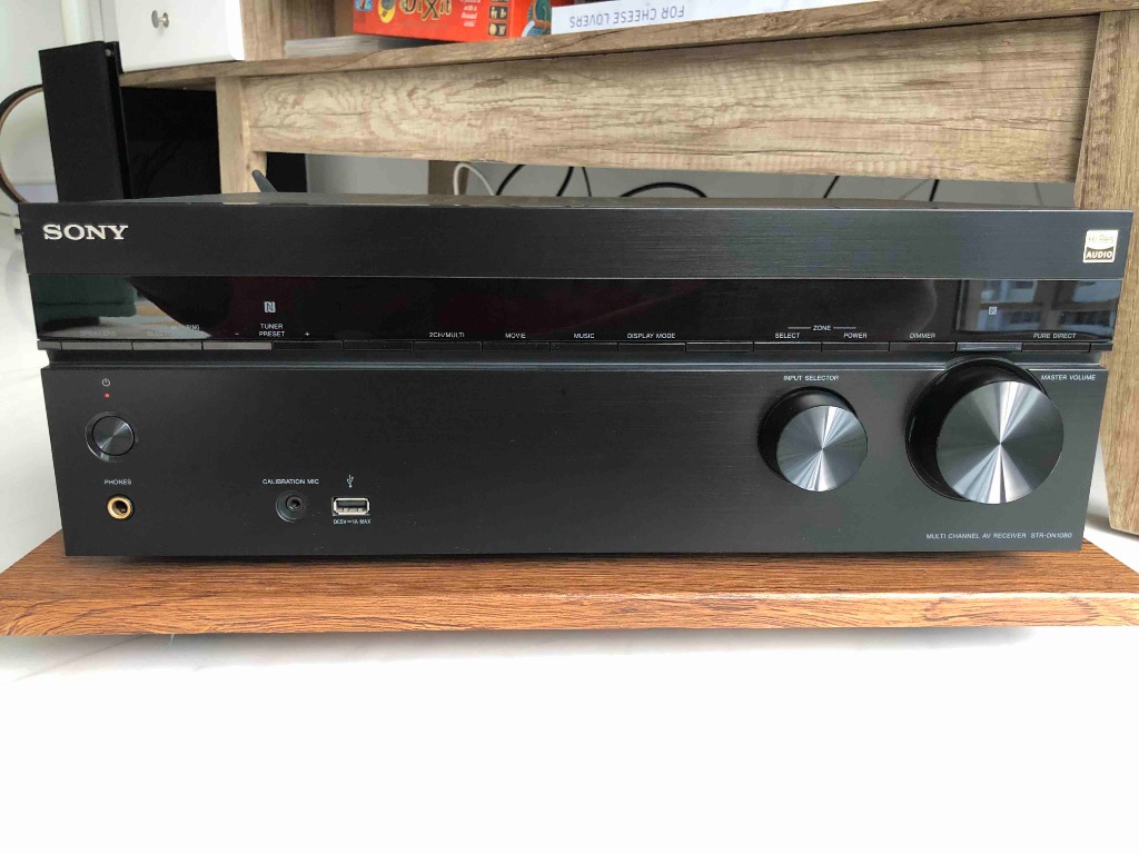 Sony STR-DN1080 7.2-ch AV Receiver / amplifier: 4K HDR, Dolby Atmos ...