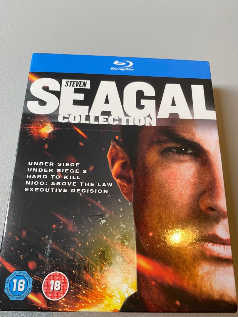 Steven Seagal Blu Ray Collection, Hobbies & Toys, Music & Media, CDs ...