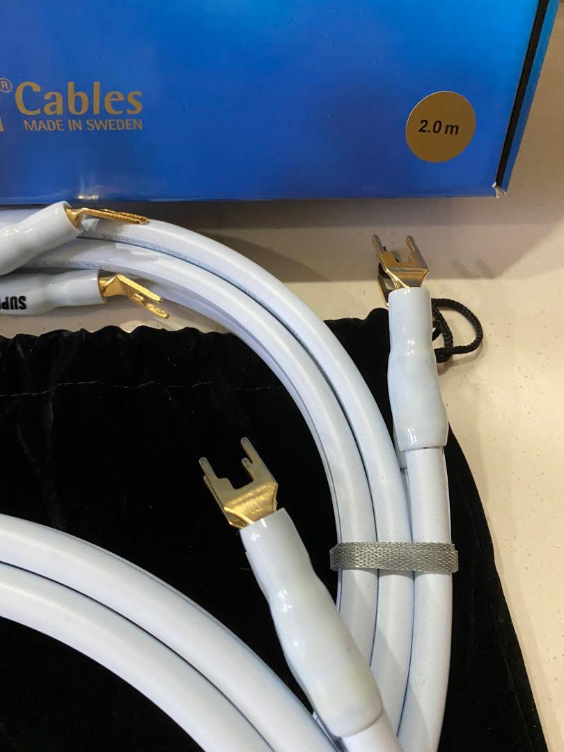 Supra sword speaker cables 2m pair, Audio, Other Audio Equipment on ...