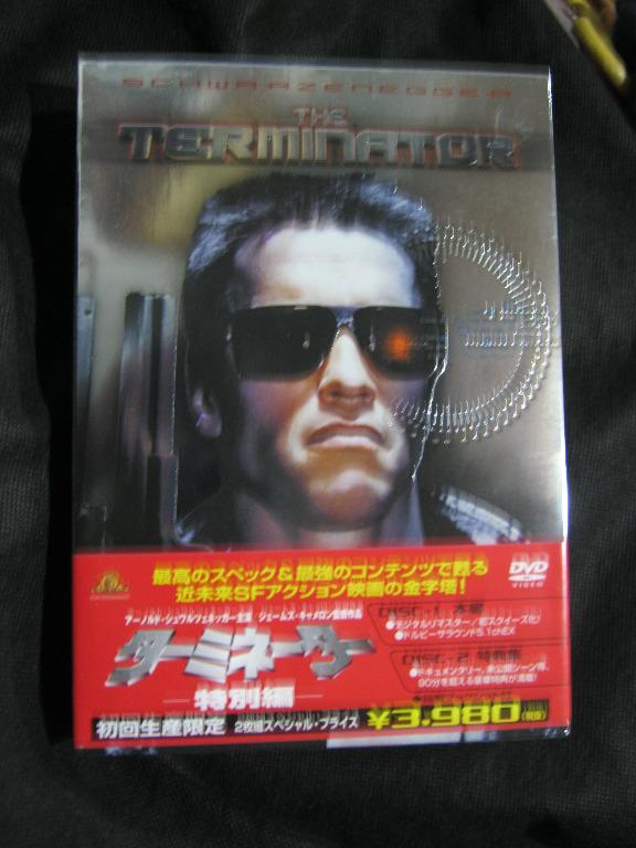 THE TERMINATOR - Special Edition 2 Disc Box Set, Hobbies & Toys, Music ...