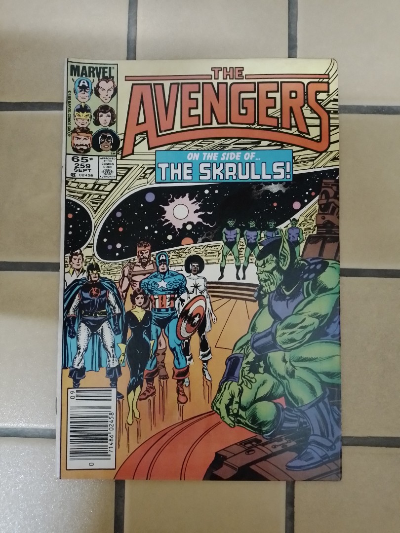 The Avengers #259 ( John Buscema ! - Cover Art ) Marvel BRONZE Age ...