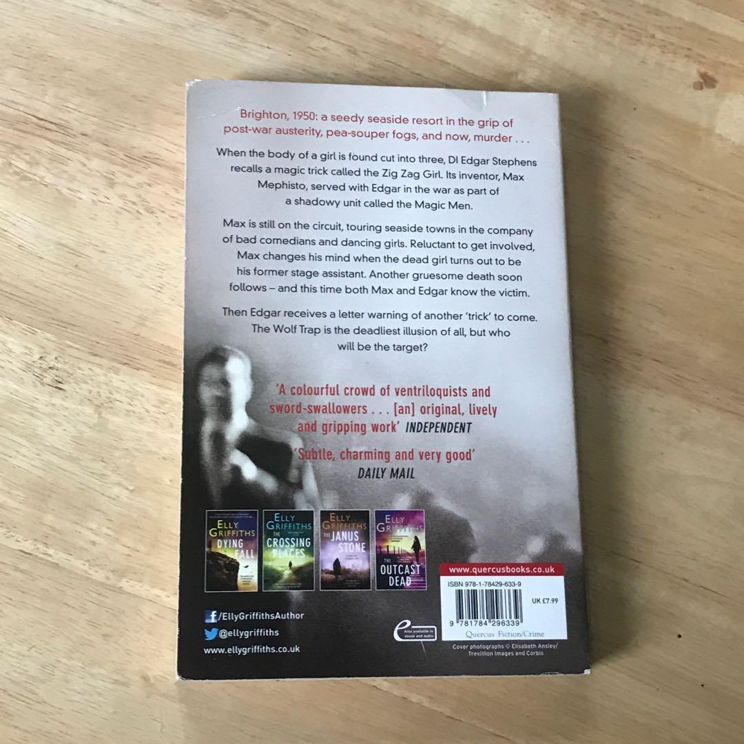 The Zig Zag Girl by Elly Griffiths Mystery Book, Hobbies & Toys, Books ...