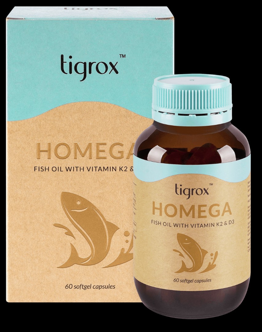 Tigrox Homega Fish Oil, Health & Nutrition, Health Supplements ...