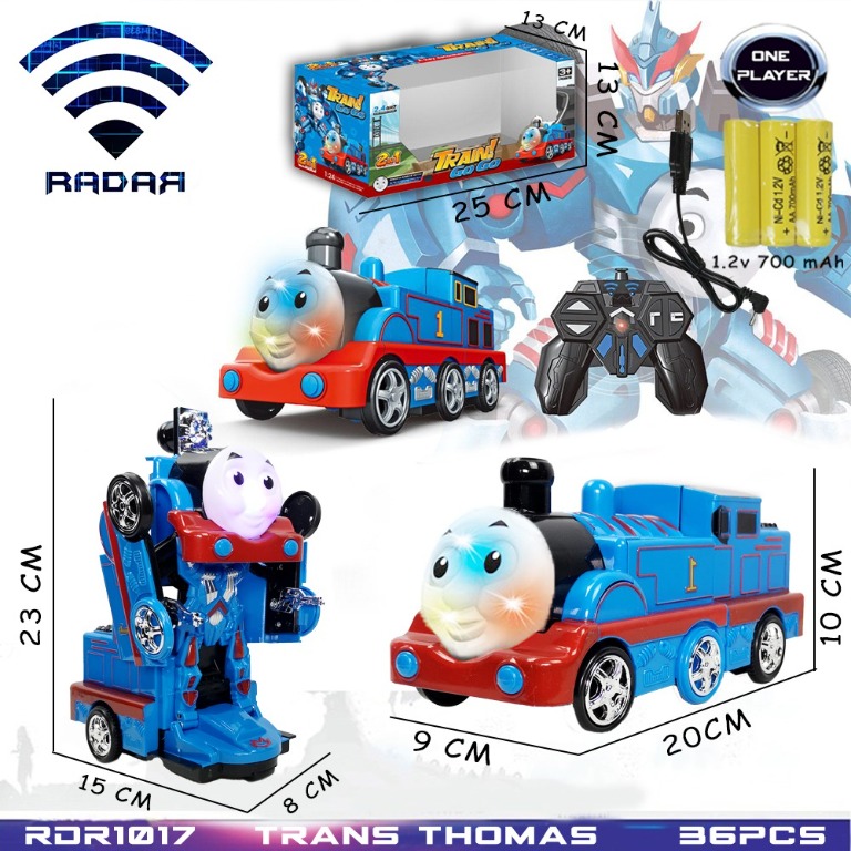 Train Thomas jadi Robot Remote Control Thomas Robot Kereta, Bayi & Anak ...