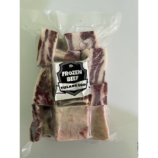 Daging Sapi Tulang Sop Tulang Iga Muda Brisket Bone 1 Kg Makanan