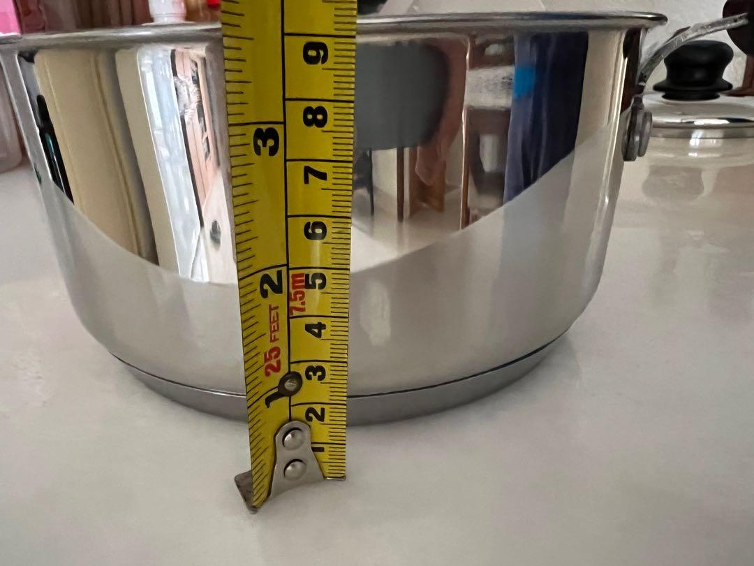 Tupperware Stainless Steel Cooking Pot, Furniture & Home Living ...