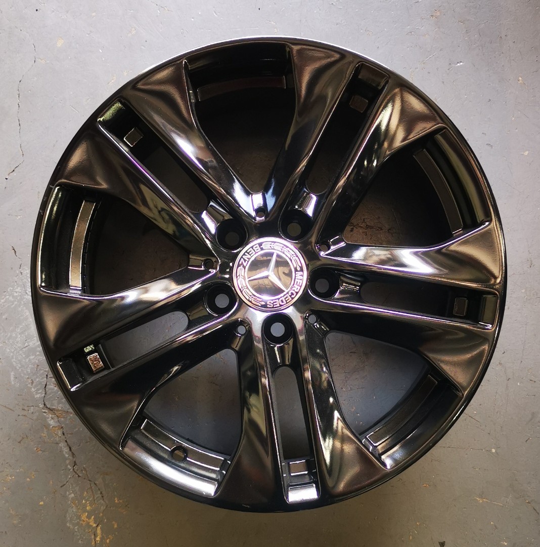 Used 17" Original Mercedes Rims, Car Accessories, Tyres & Rims on Carousell