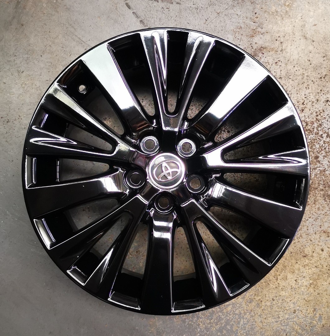 Used 18" Original Toyota Rims, Car Accessories, Tyres & Rims on Carousell