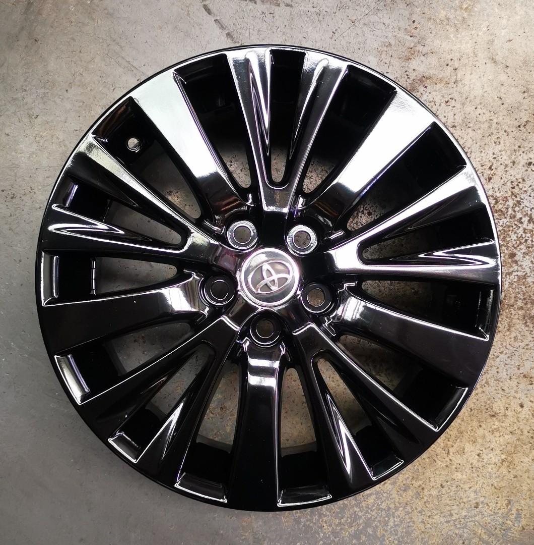 Used 18" Original Toyota Rims, Car Accessories, Tyres & Rims on Carousell
