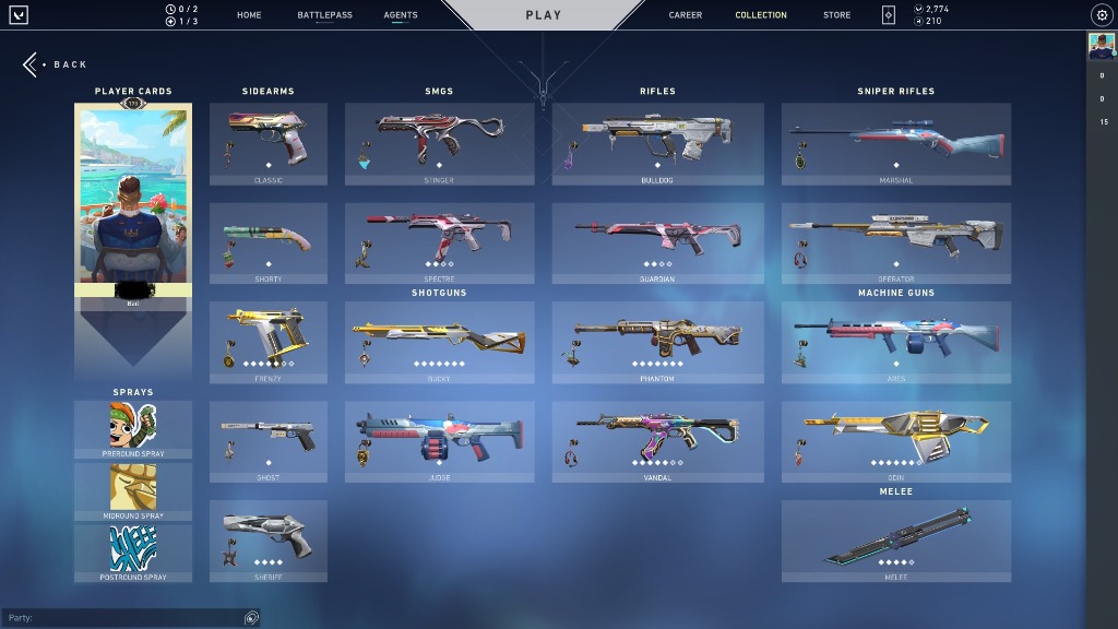 Valorant Account Prime Bundle RGX Pro Blade&FireFly 18VP, Video Gaming ...