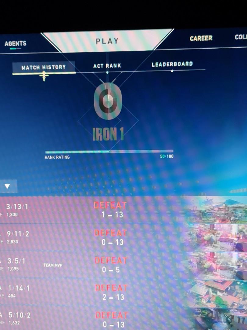 Valorant Iron 1 account. Email and password changable, Video Gaming ...
