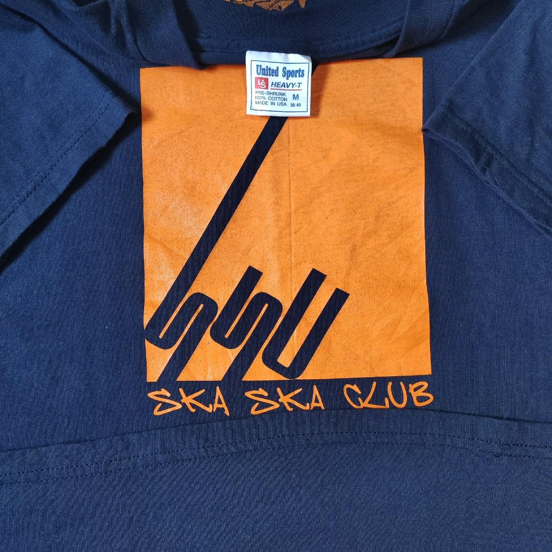 Vintage Ska Ska Club Music Band Tee Shirt, Men's Fashion, Tops & Sets ...