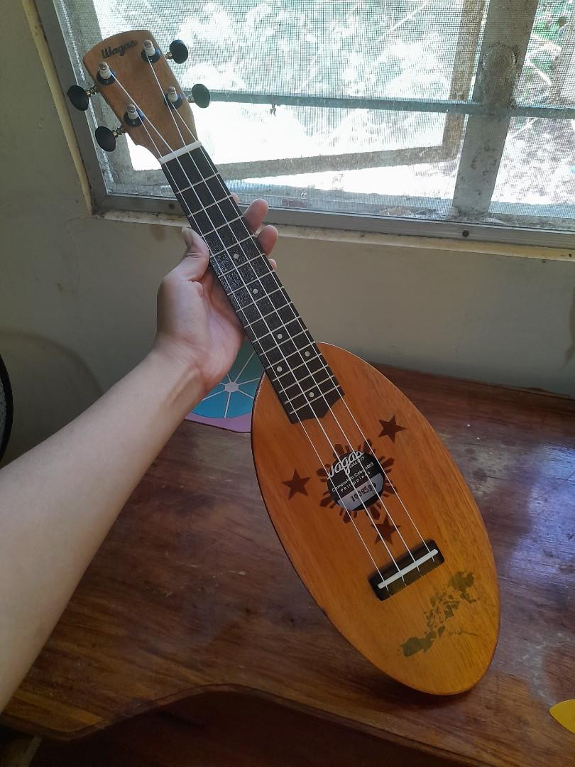 Wagas Ukulele with pick and bag, Hobbies & Toys, Music & Media, Musical ...