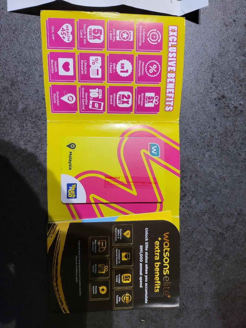 Watson Touch and Go card TNG, Tickets & Vouchers, Store Credits on ...