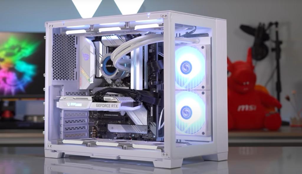 White Custom PC Build Brand New (Lian Li O11, Ryzen CPU, 3060 TI, AIO ...